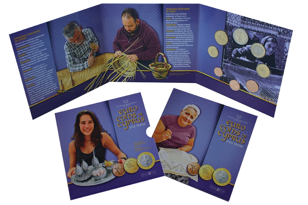 Central Bank of Cyprus - Euro coin set - 2024